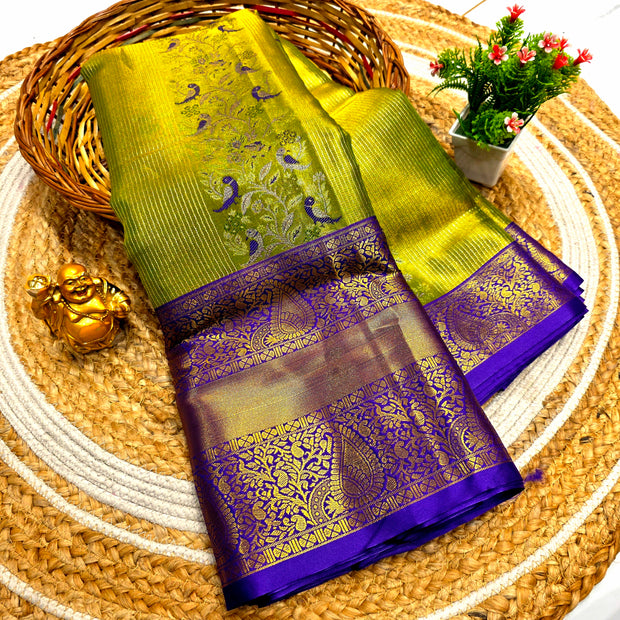 Exquisite Bridal Soft Silk Saree – prabhatex